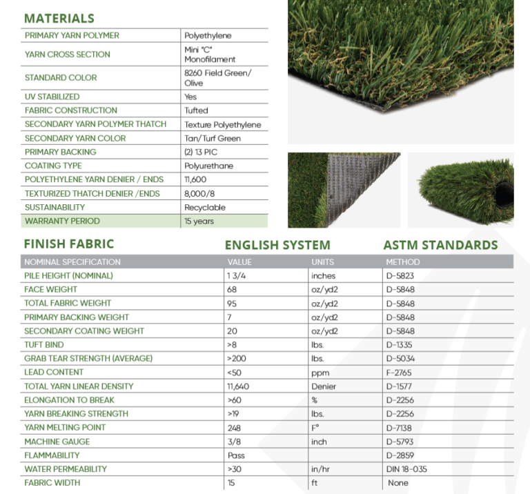 Premium Artificial Turf